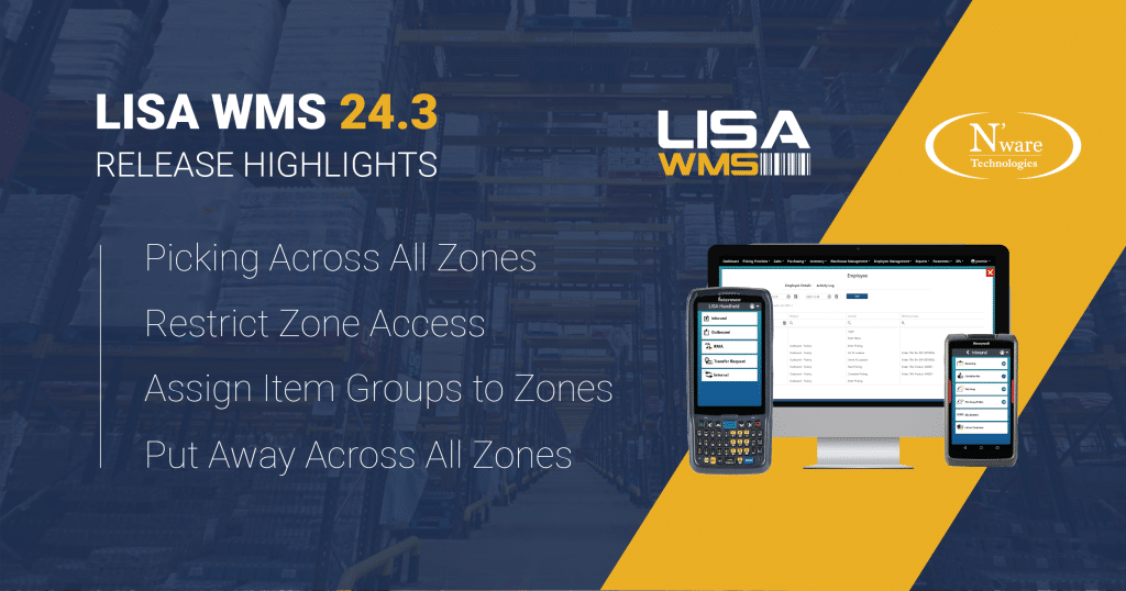 LISA WMS for SAP BUSINESS ONE - Release Highlights 24.3 - LISA WMS