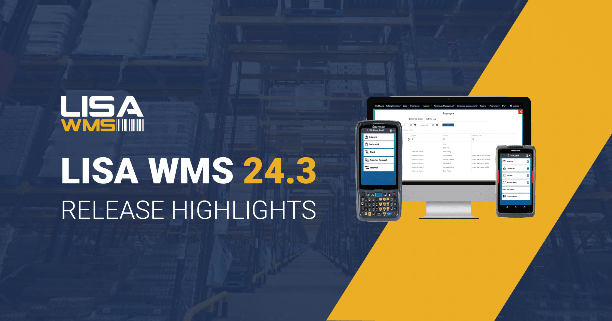 LISA WMS for SAP BUSINESS ONE - Release Highlights 24.3 - LISA WMS